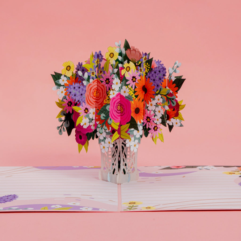 Poppy Flowers Pop Up Card – Paper Love