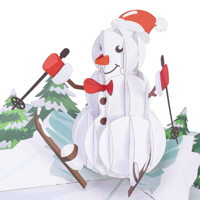 Snowman Pop Up Christmas Card – Paper Love